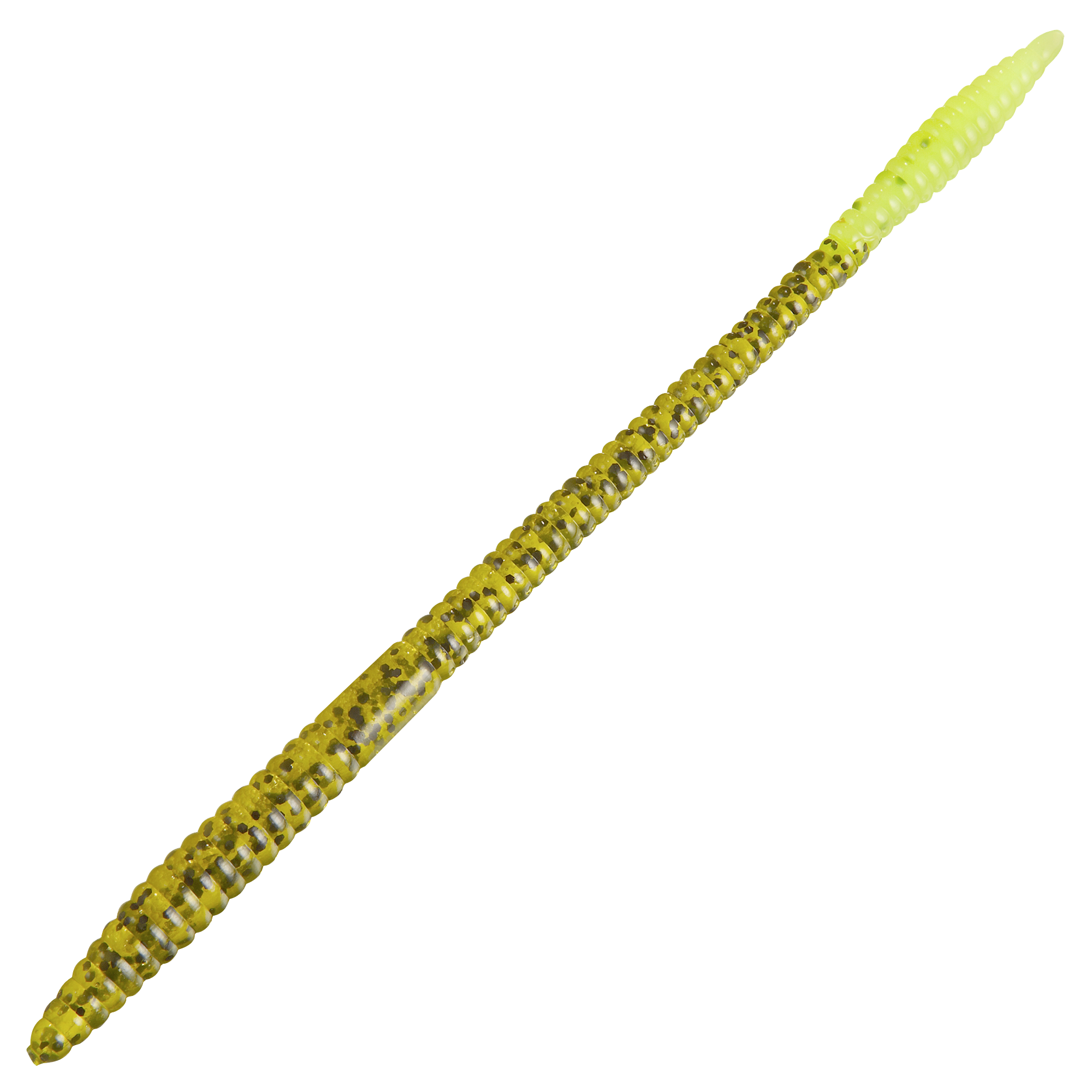 Zoom Trick Worm - 6-1/2" - Watermelon Seed Chartreuse Tail ...